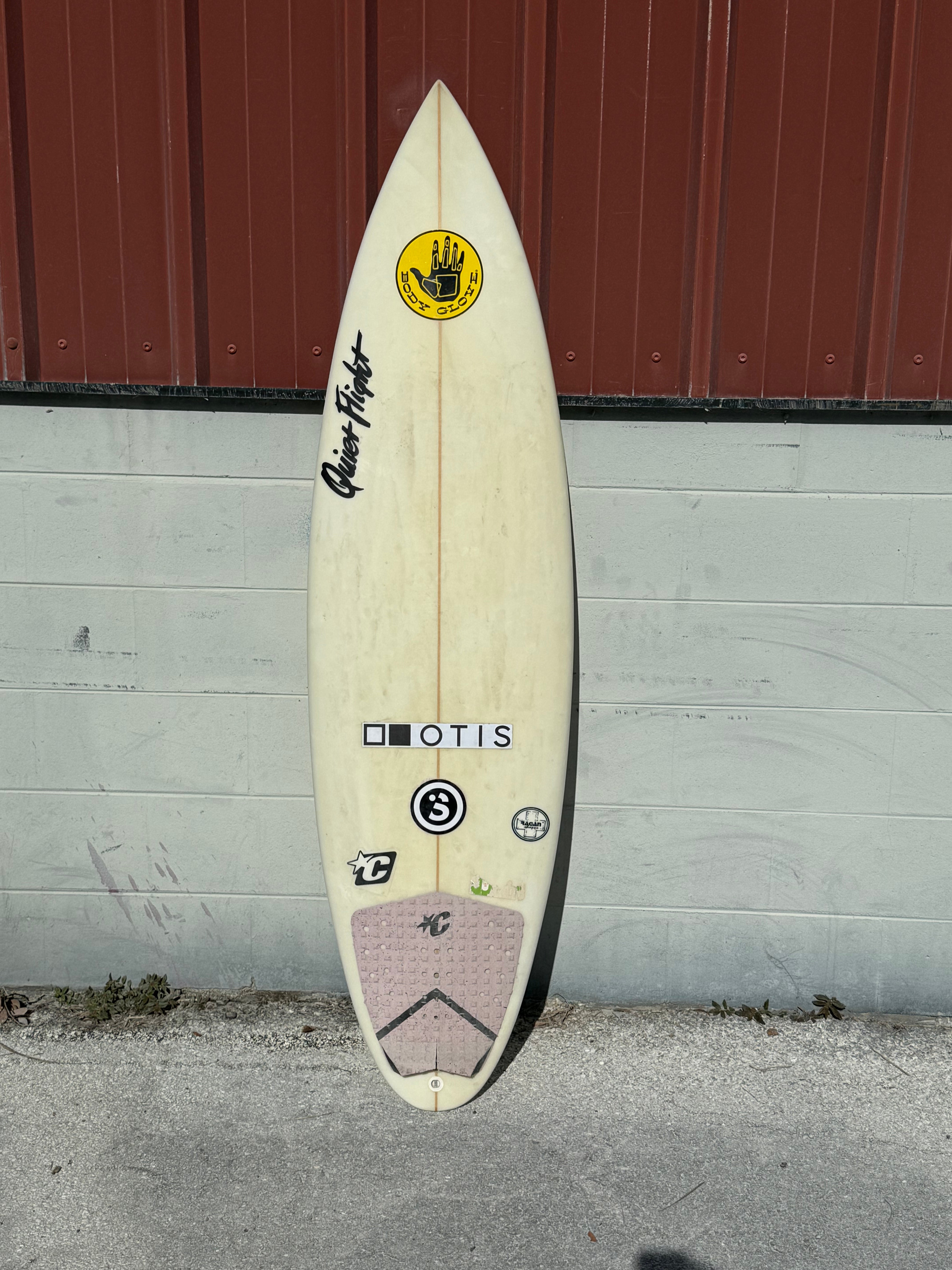 USED 5'10 Roundy – QuietFlightSurfboards